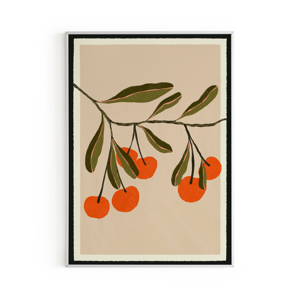 Cherries A4 Poster – Lione and Sheikh