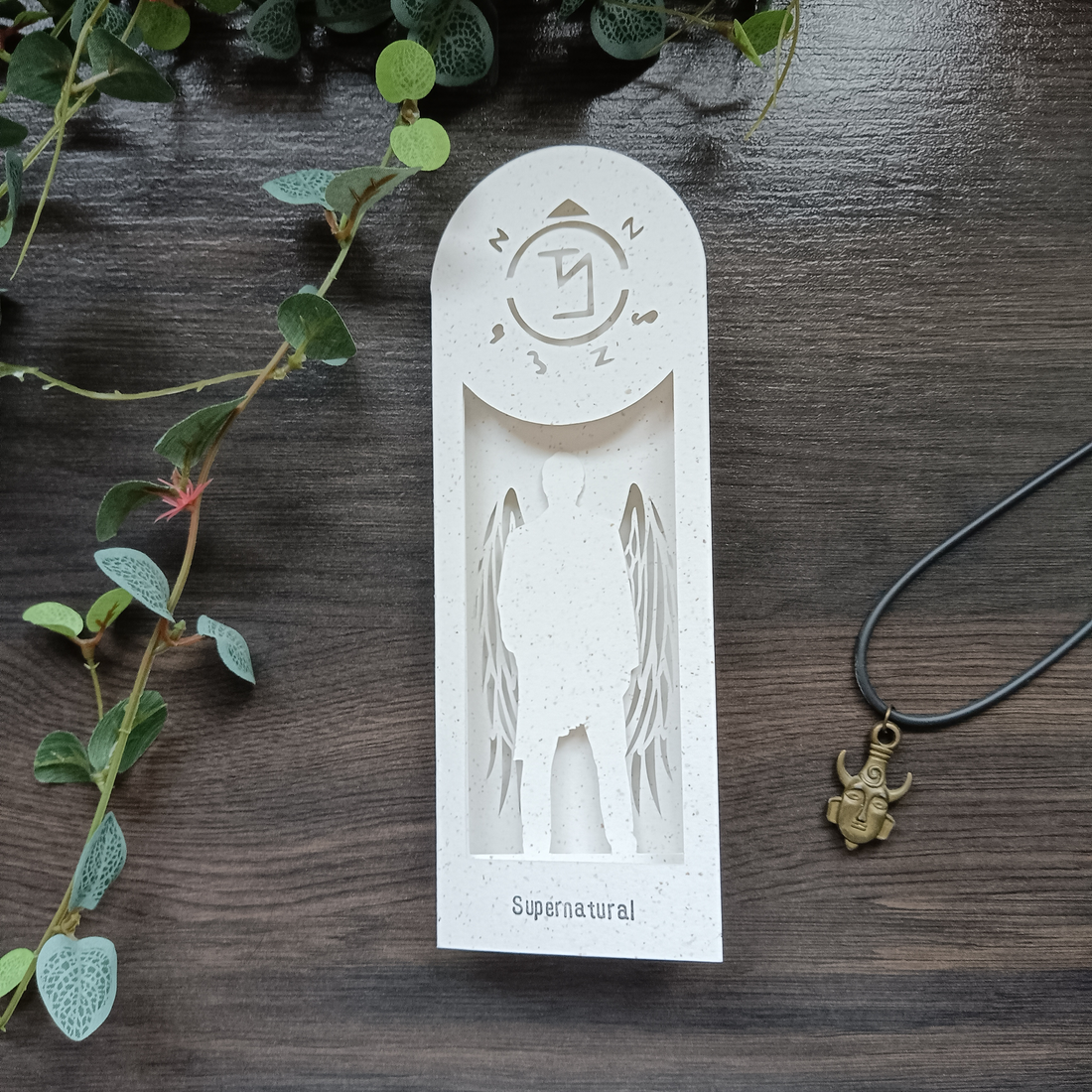Supernatural Castiel 3D Bookmark – Lione and Sheikh