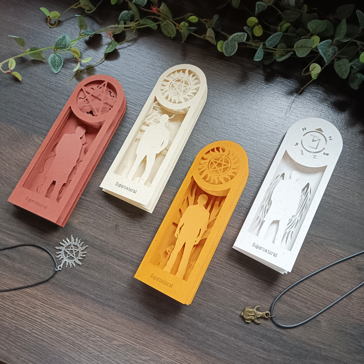 Supernatural Castiel 3D Bookmark – Lione and Sheikh