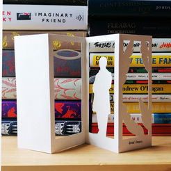 Good Omens 3D Bookmark – Lione and Sheikh